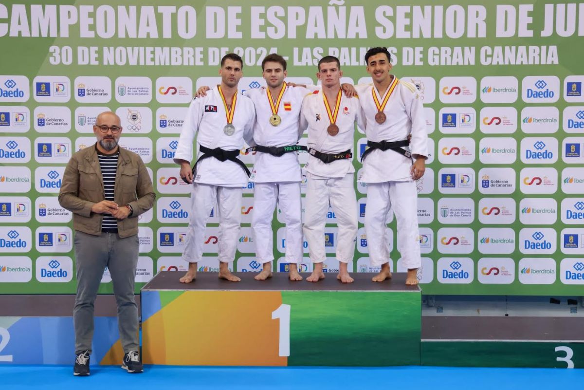Giovanni Suárez, bronce en el campeonato de España de judo - Tinta Amarilla