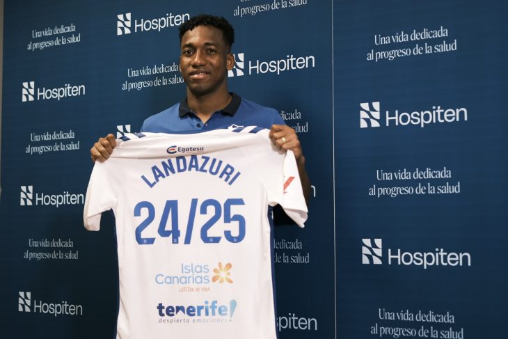 Landázuri quiere dejar una gran huella en el Tenerife - Tinta Amarilla